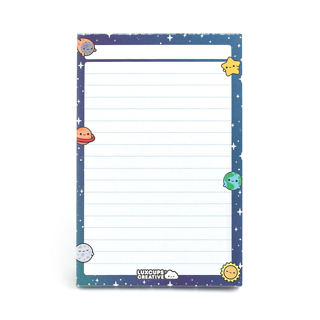 Space Buds Notepad – LuxCups Creative