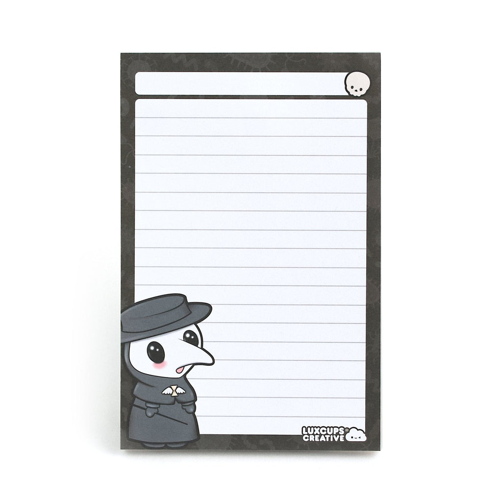 Plague Doctor Notepad – LuxCups Creative