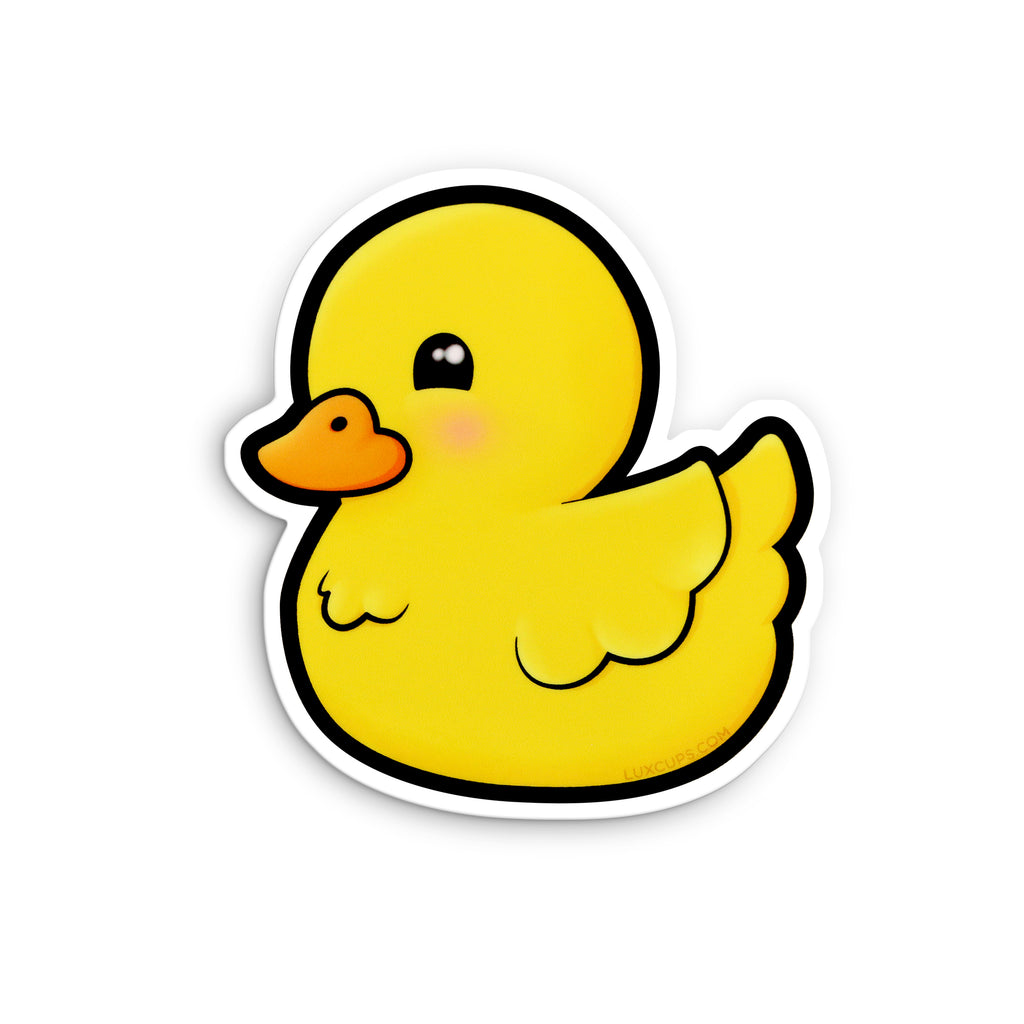 Rubber Ducky Sticker – LuxCups Creative