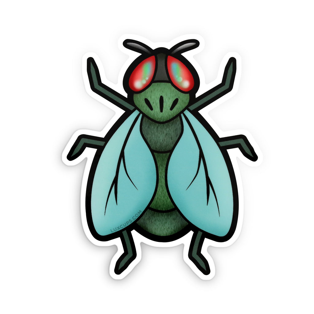 Fly Sticker – LuxCups Creative