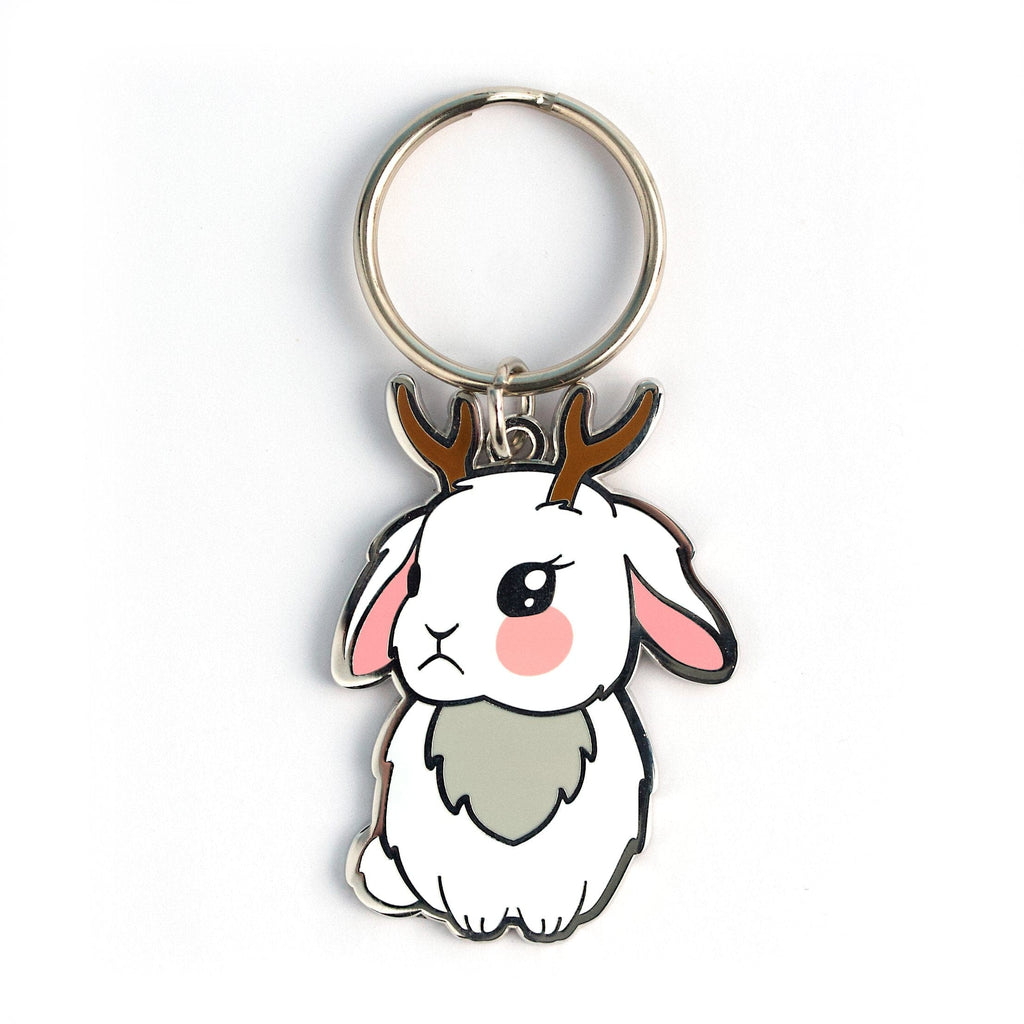 Jackalope Keychain – LuxCups Creative