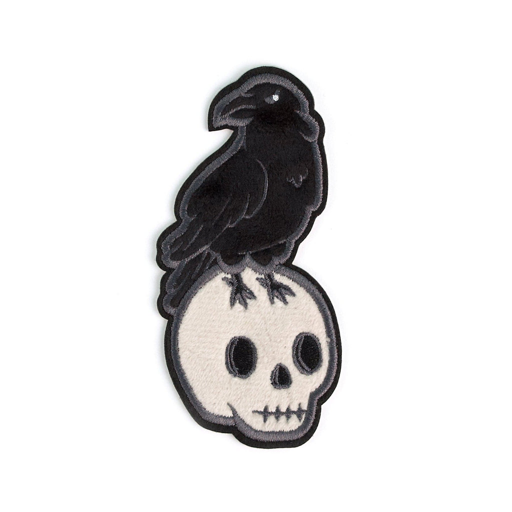 The Raven Fuzzy Patch – LuxCups Creative
