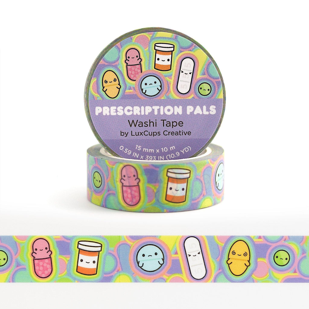 Prescription Pals Washi Tape – LuxCups Creative